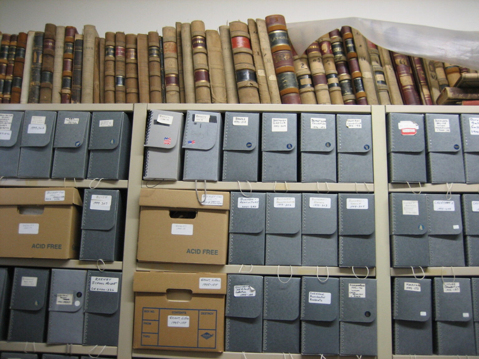 Forms - Manchester Historical Society