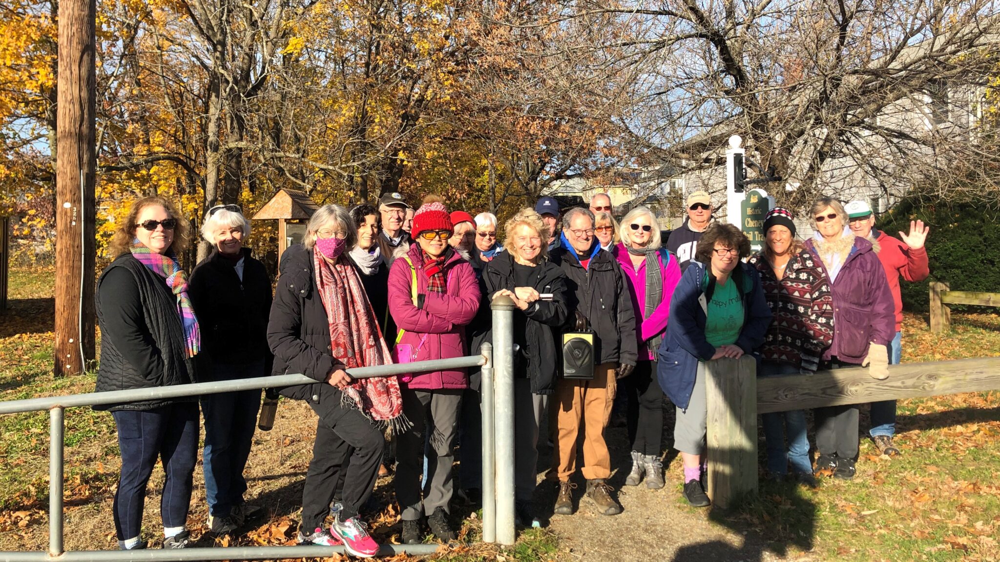 Cheney Railroad history hike - Manchester Historical Society